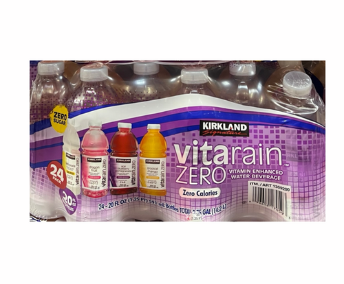 Kirkland Signature Vita Rain Zero Variety Pack 20 oz, 24 count | Slopeside