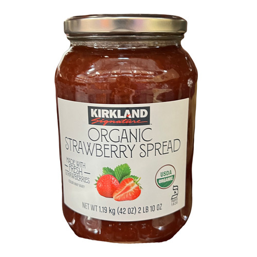 Kirkland Signature Organic Strawberry Spread 42 oz | Slopeside