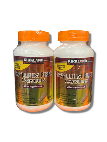 Kirkland Signature Psyllium Fiber Capsules, 720 count | Slopeside