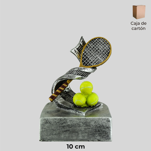 Resina trofeo tenis | Trofeos Castro