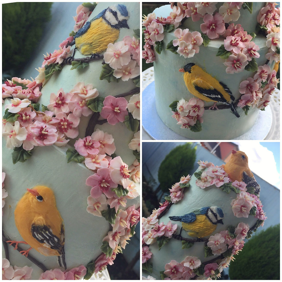 Buttercream Engagement and Wedding Cakes | Arty Cakes