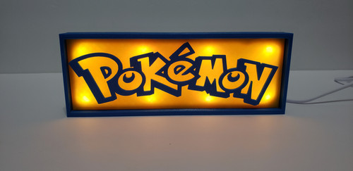 Pokemon LED logo | R3D