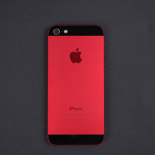 Custom iPhone 5 Black & Red | 16GB | IOS 8.4.1 | HughJeffreys