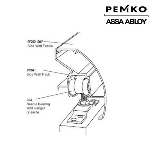Pemko RF280- Side Wall Track System | westernprehung.com