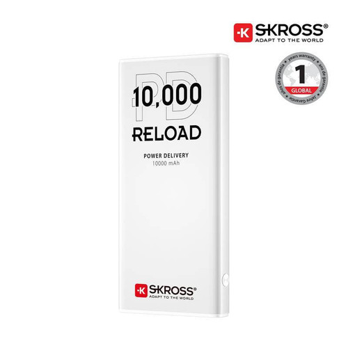 SKROSS PD10 RELOAD 10000mAh Fast Charge Powerbank | Blueline Gifts