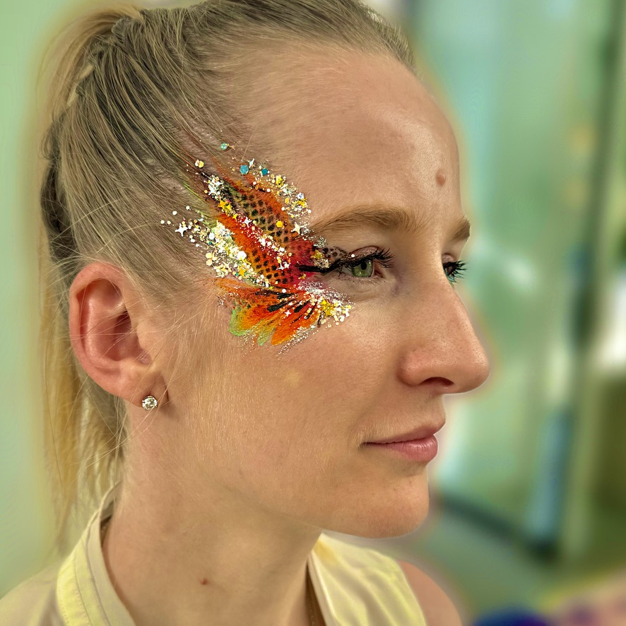 Butterfly Face Painting: Designs for Children & Adults