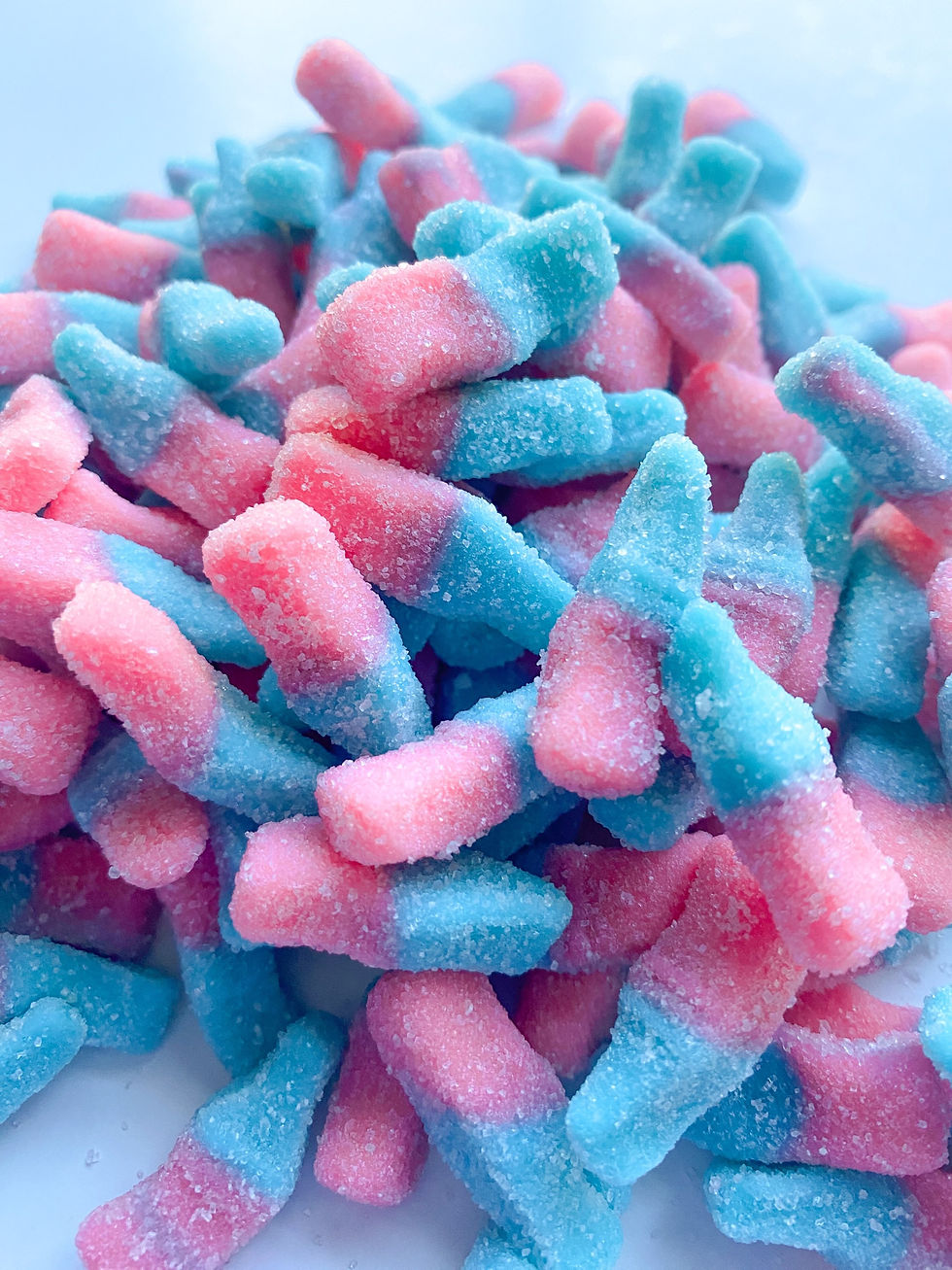 Fizzy Blue Bottles | Crave Box & Board