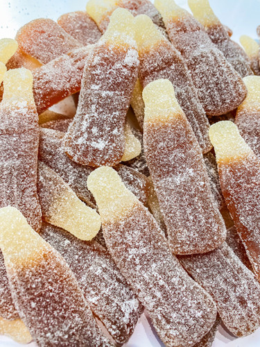 XL Sour Swedish Cola Bottles | Crave Box & Board