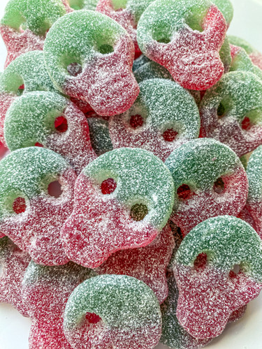 Swedish Sour Watermelon Skulls | Crave Box & Board