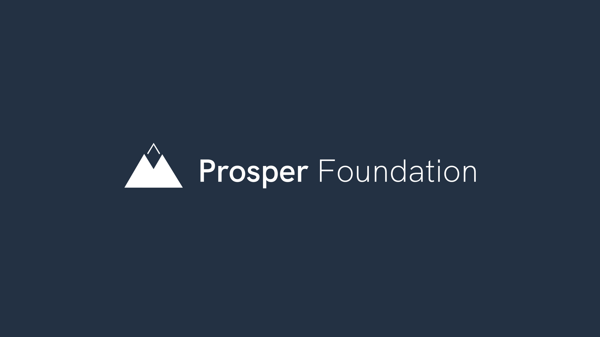 Prosper Foundation | Where Limitless Possibilities Unfold