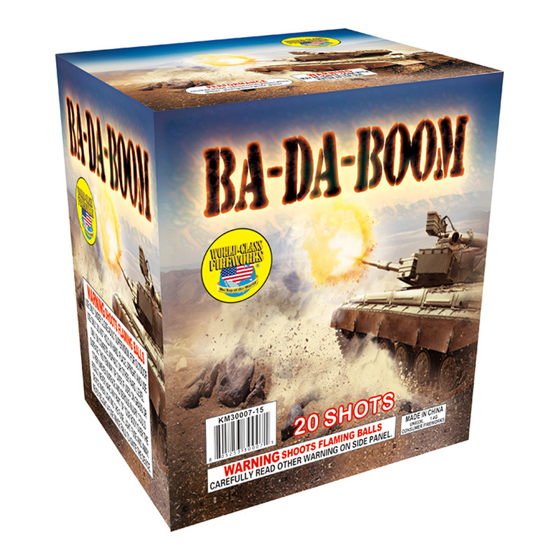 Buy Ba Da Boom 200 Gram Fireworks Cakes Online | Fireworks For Sale