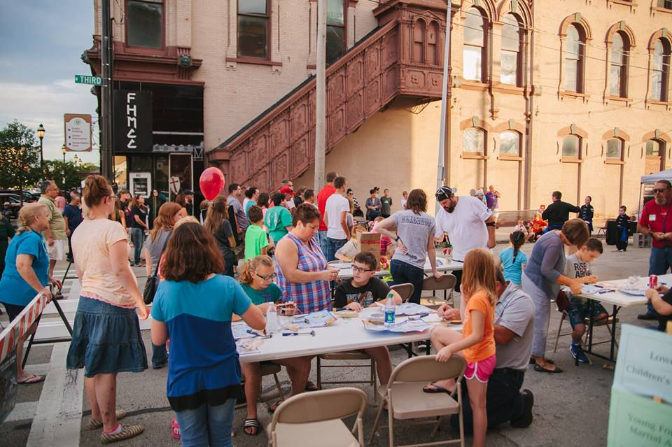 Celebrating downtown Greenville at First Friday