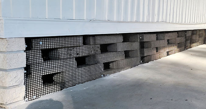 Mobile Home Skirting | Mesh Guard | Largo