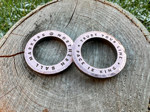 Positive Hole // Copper Ball Marker | Northern BallMarkers