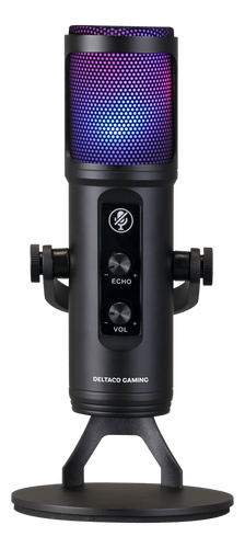 RGB Streaming Microphone | DELTACO GAMING