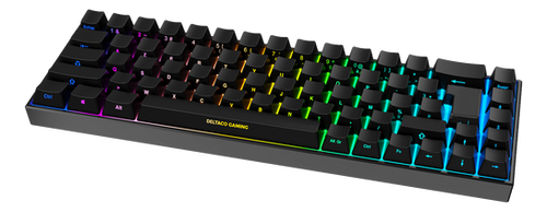 DK440R Wireless 65% keyboard, Kailh Brown, Nordic Layout, Black/RGB ...