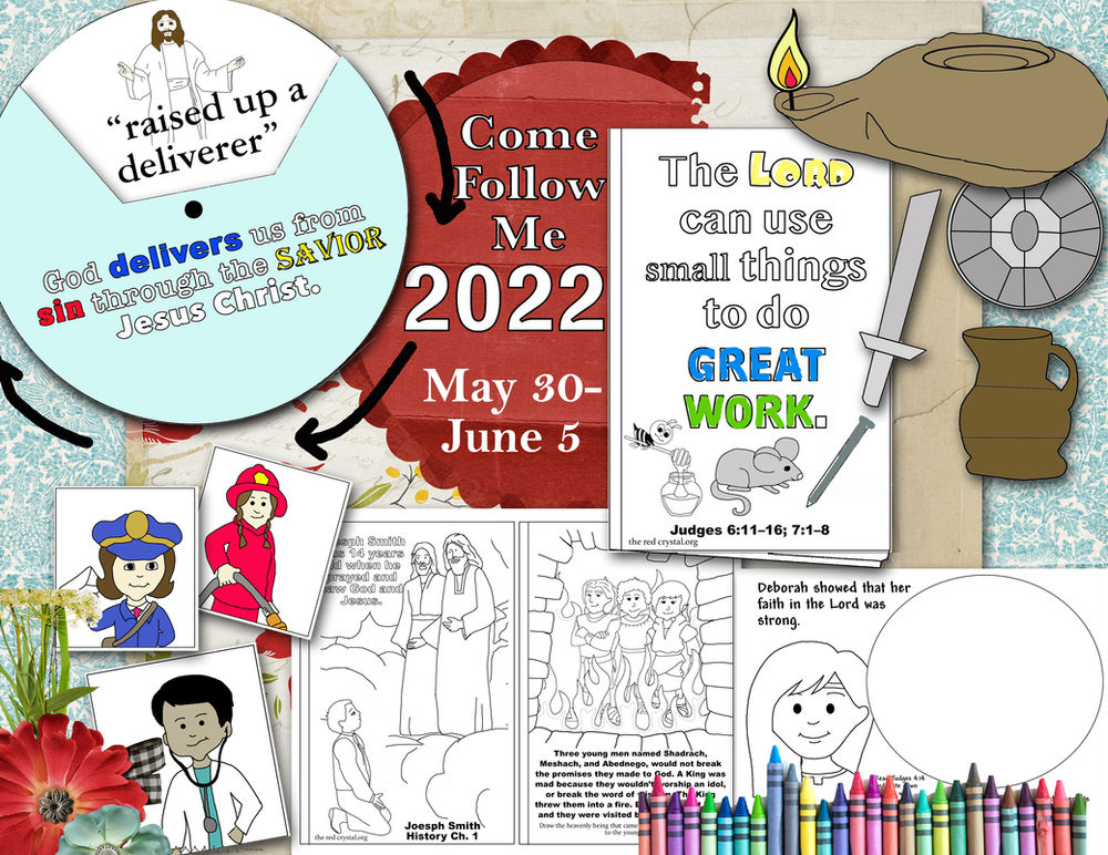 Come Follow Me- For Primary 2022, May 30-June 5, Free LDS Primary ...