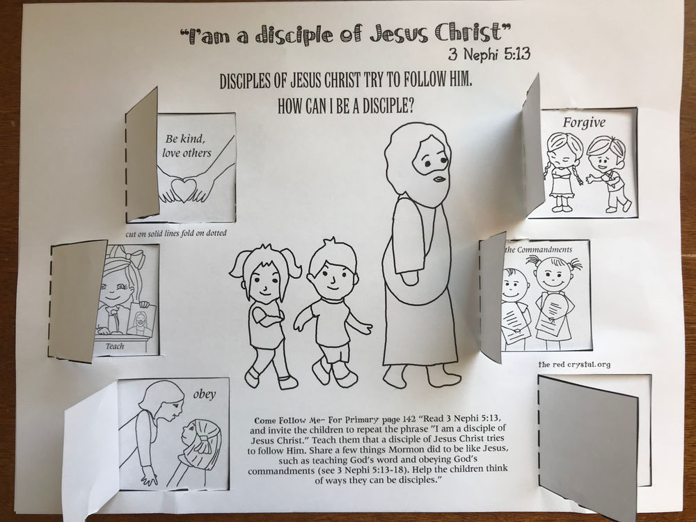 Come Follow Me 2020, September 7-13, 3 Nephi 1-7, LDS free primary ...