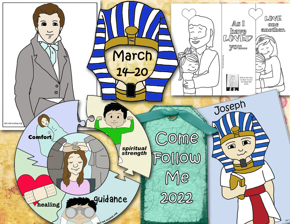 Come follow Me- for Primary, March 14-20, Genesis 42-50, Free LDS ...