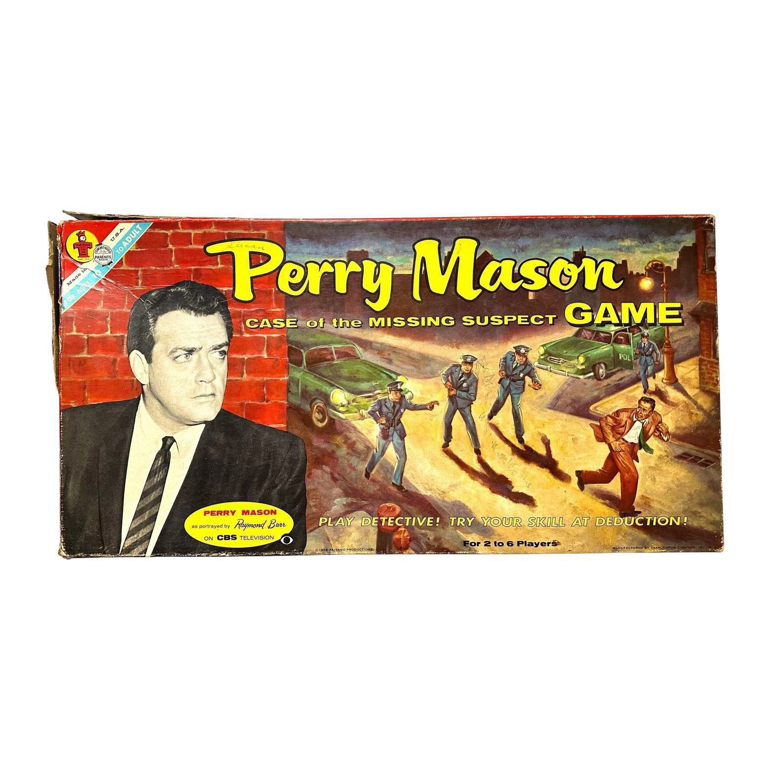 Perry Mason Game: Case of the Missing Suspect