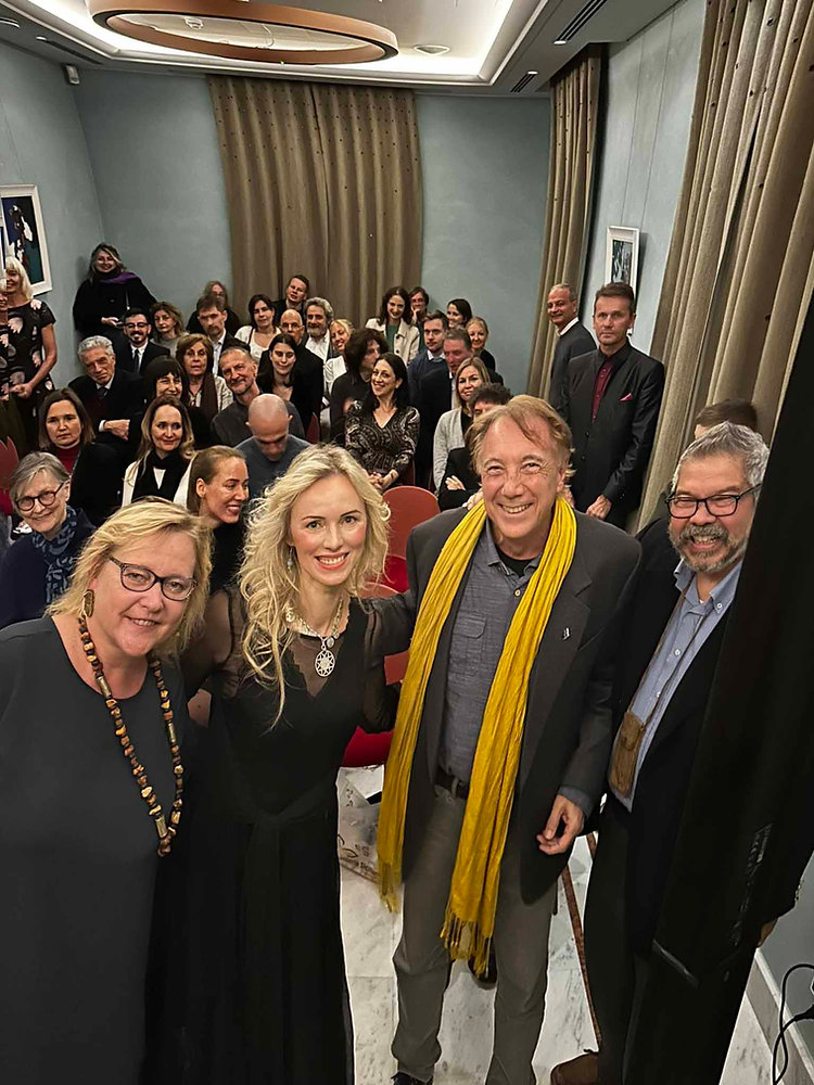 La festa con Kristiina Ehin e Silver Sepp per la comunita estone a Roma