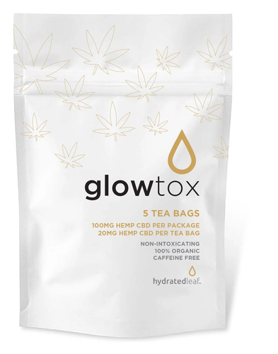 CBD Tea Canada | Glowtox Tea by Hydrated Leaf | CBD Emporium Windsor ...