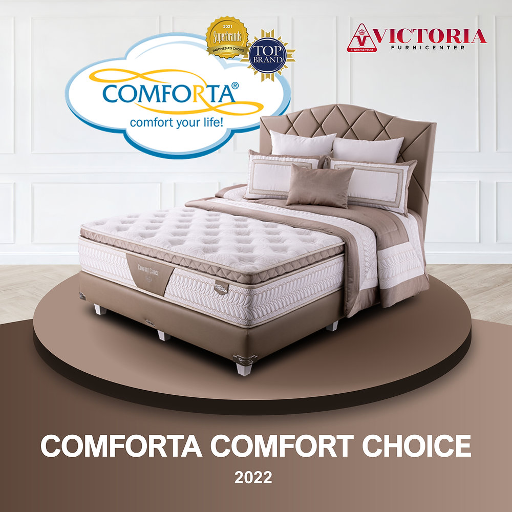 Review & Harga Kasur Pocket Latex COMFORT CHOICE COMFORTA | Spring Bed ...