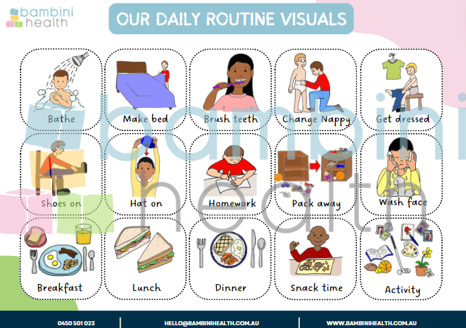 Why are routines and transitions so important in a child care setting?