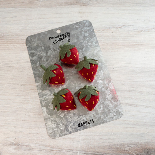 Strawberry Magnet Set | Sugar Maple