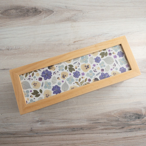Pressed Flower Tea Box | Sugar Maple