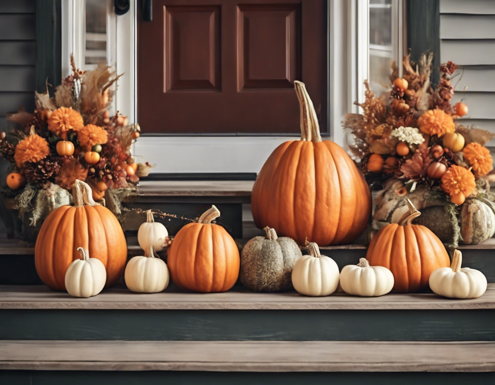 Festive Pumpkin Porch Decor Ideas for Fall Season