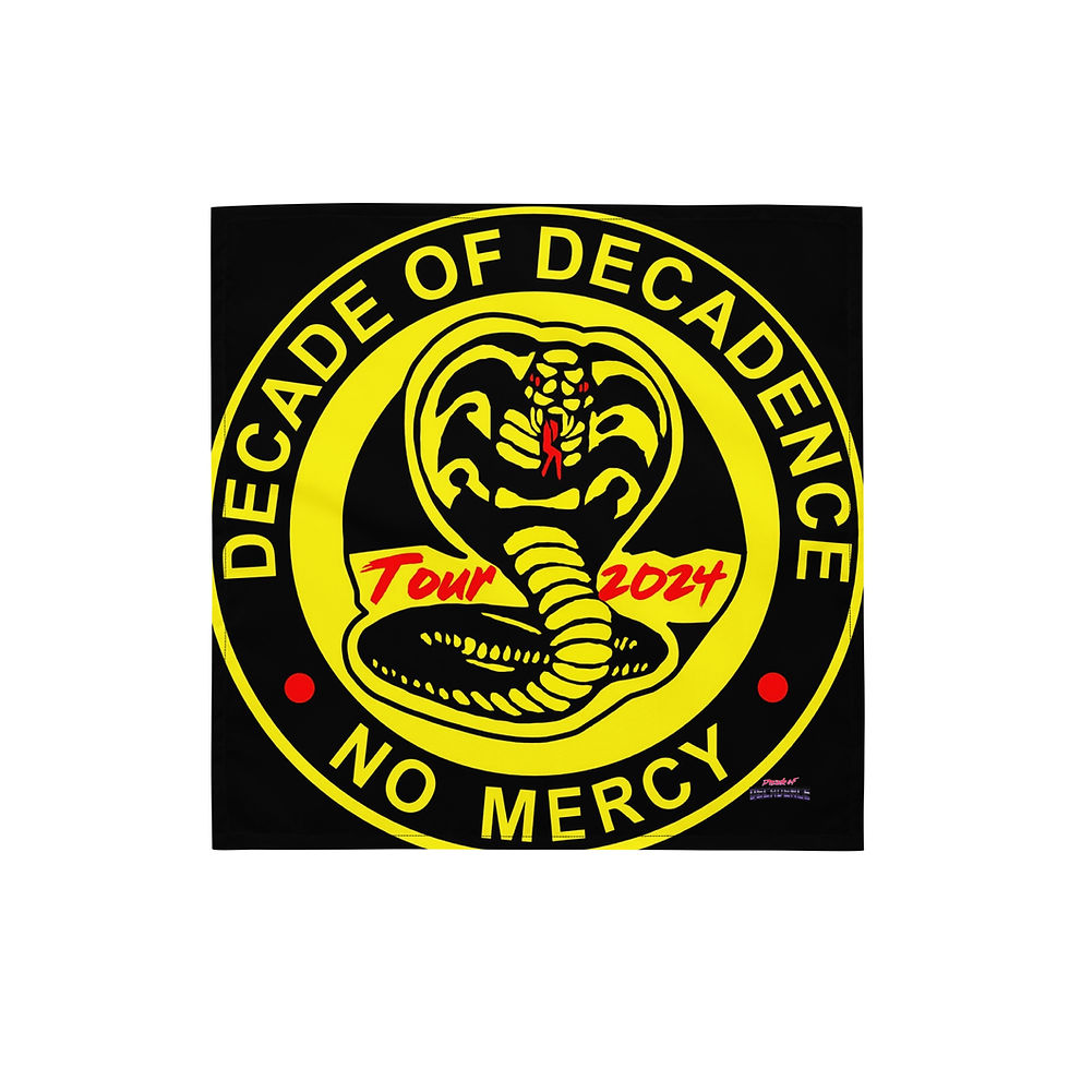 Merch | Decade Of Decadence