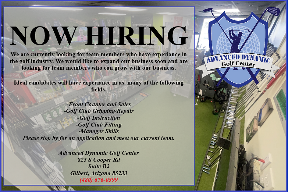Advanced Dynamic Golf Center | Local golf lessons | 825 South Cooper ...