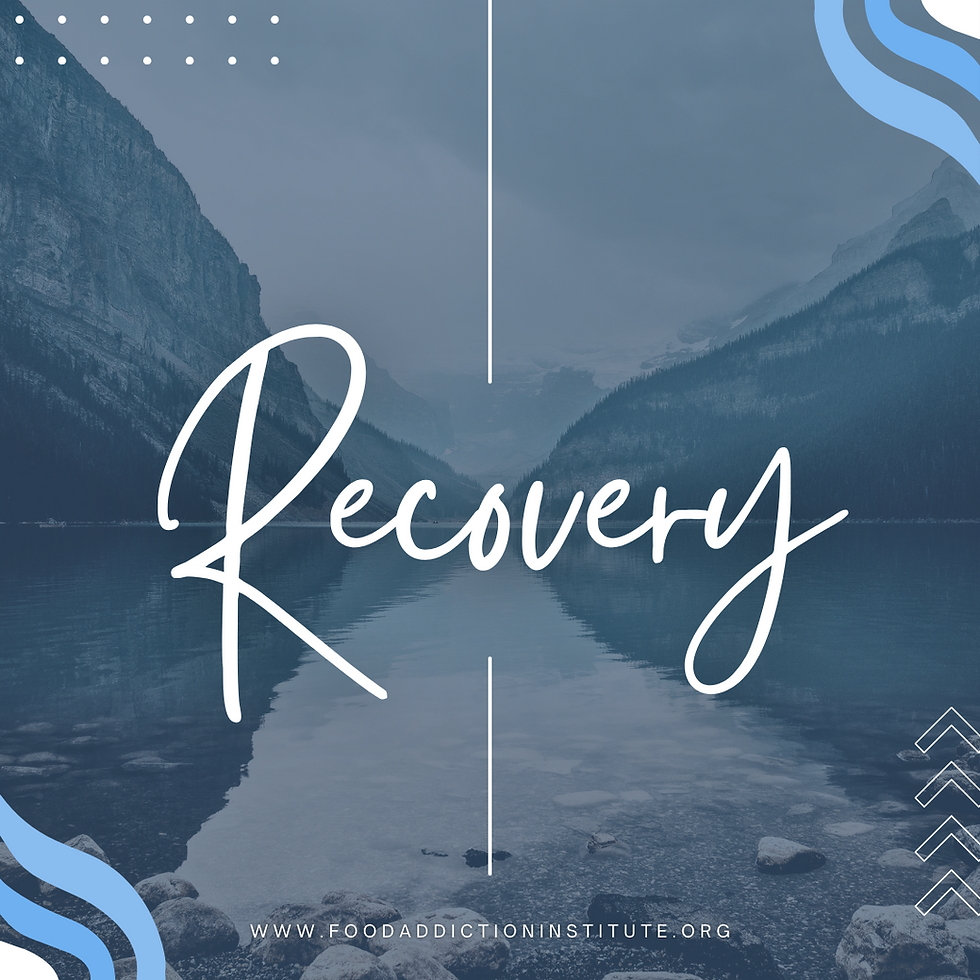 Food Addiction Institute | food addiction is a substance use disorder