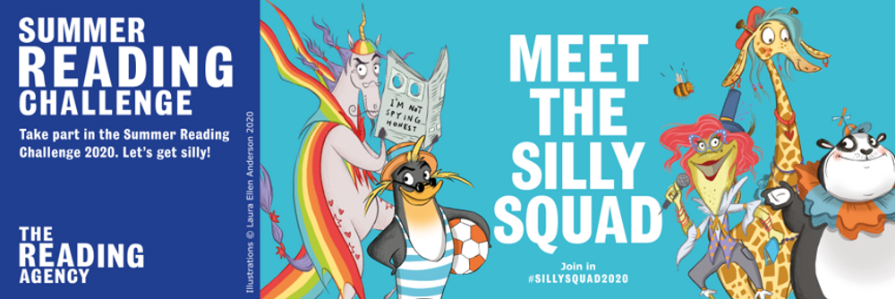 Take Summer Reading Challenge and Join The Silly Squad