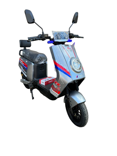 Electric Moped with Pedals (48V 20Ah) | Bikers Zone