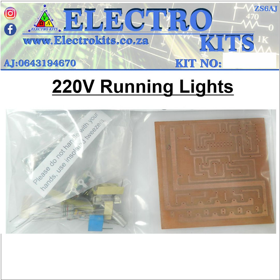 220V Running Lights | Electro Kits