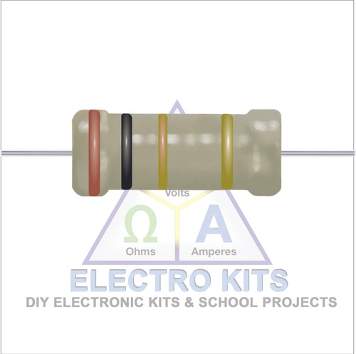 1R , 1/2W or 1/4W Resistor | Electro Kits