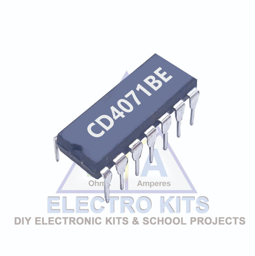 CD4071BE - 14 Pin CMOS IC | Electro Kits
