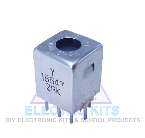 Molded Inductor - Black Toko Coil | Electro Kits