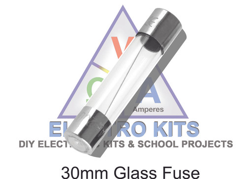 30mm Glass Fuse 30A 250V | Electro Kits