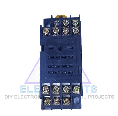 14 Pin Relay Base - Screw in Connections | Electro Kits
