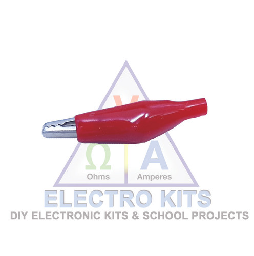 Crocodile Clip - Red | Electro Kits