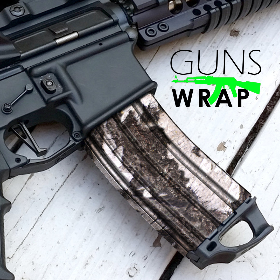 WRAP AR-15/M4 MAG SKIN BARK-7 | gunswrap