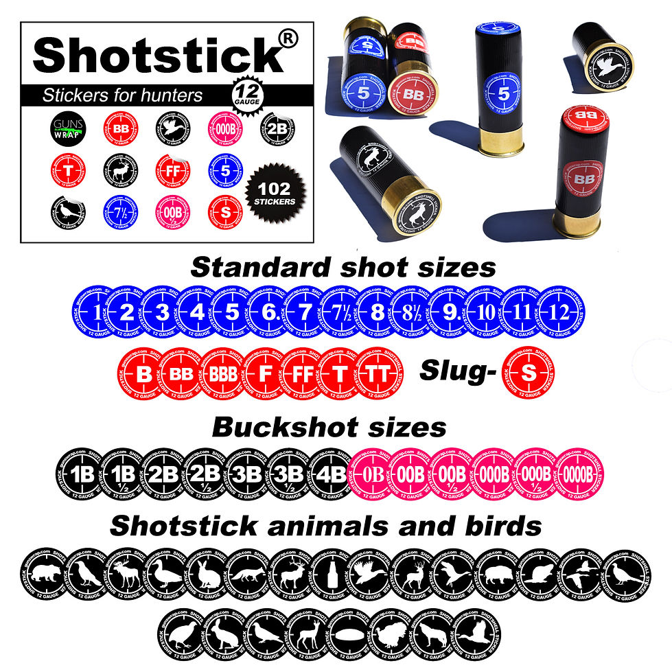 SHOTSHELLS STICKERS | GunsWrap