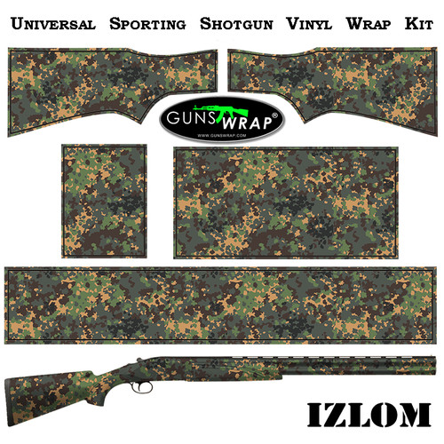 Over/Under Shotgun SPORT WRAP GUN SKIN IZLOM | GunsWrap