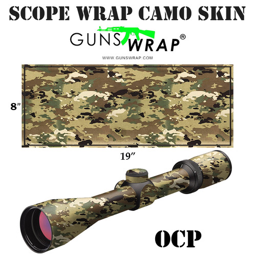 OCP Scope Wrap GunsWrap Camo Skin | GunsWrap