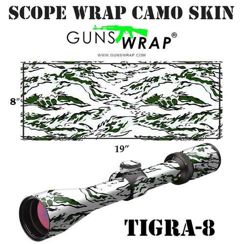 TIGRA-8 Scope Wrap GunsWrap Camo Skin | GunsWrap
