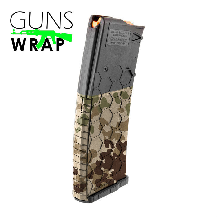 WRAP AR-15/M4 MAG SKIN FLECKTARN F5 | gunswrap