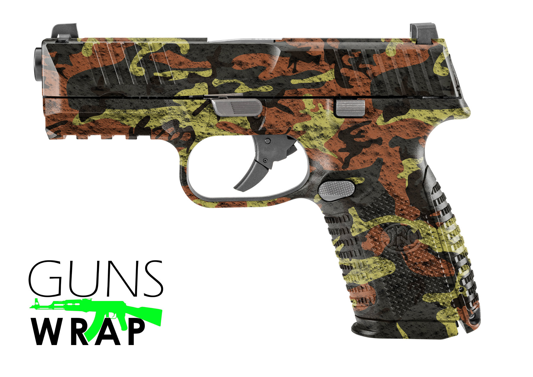 PISTOL GUN WRAP SKINS COMBAT-4 | gunswrap